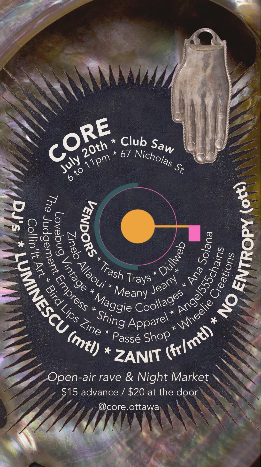 CORE - Open Air Rave & Art Market — SAW