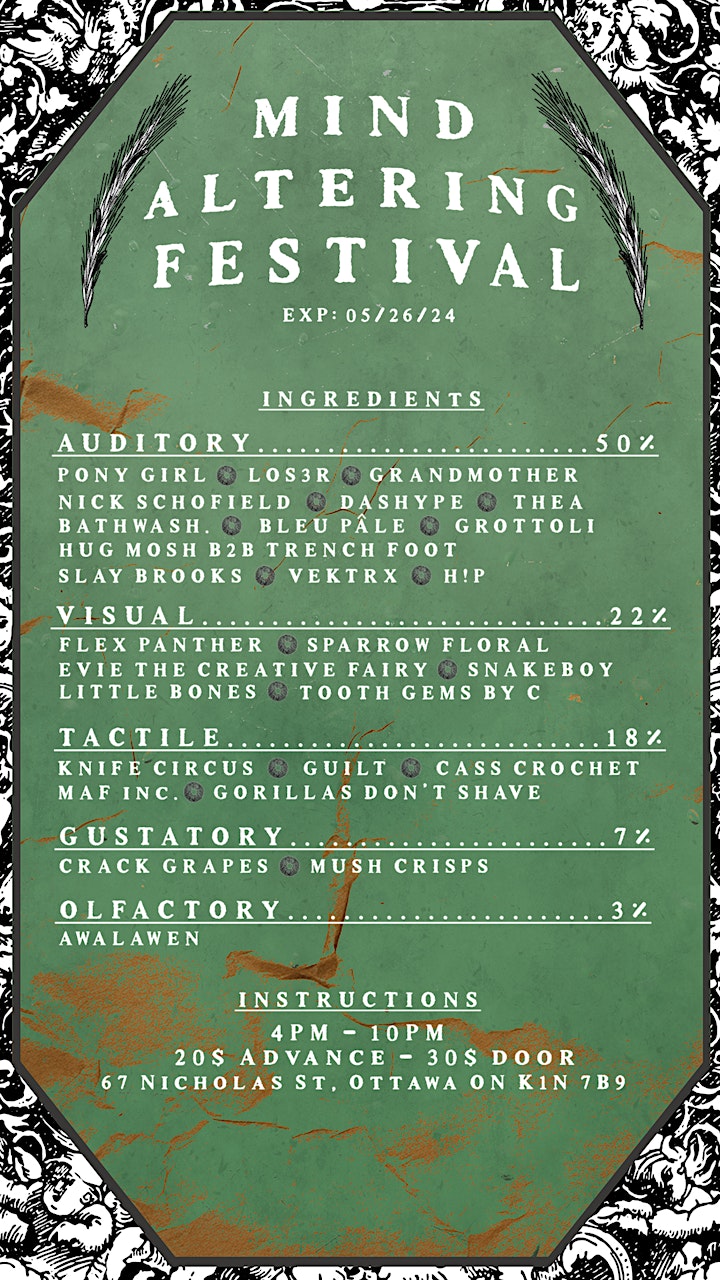 Mind Altering Festival — SAW