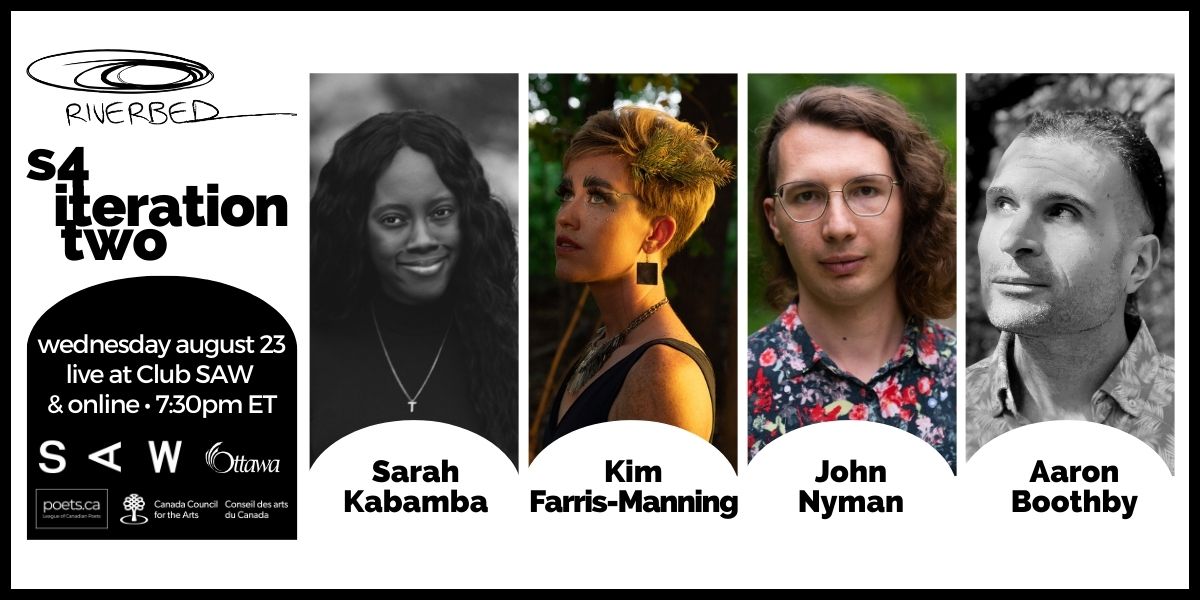 Riverbed Reading Series S4: iteration two — SAW