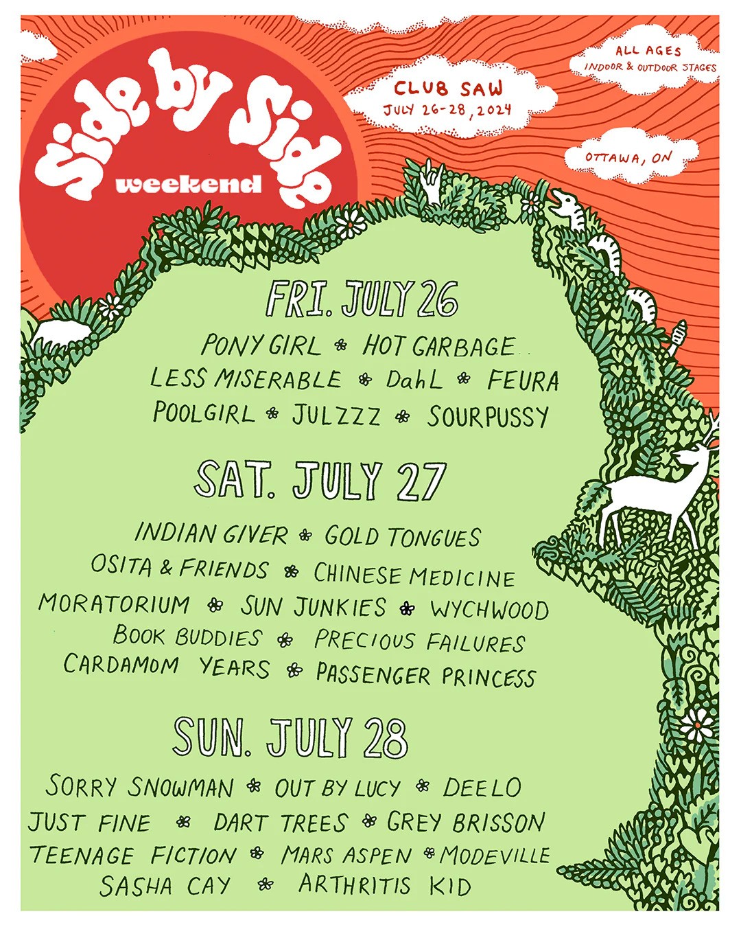 Side by Side Weekend — SAW